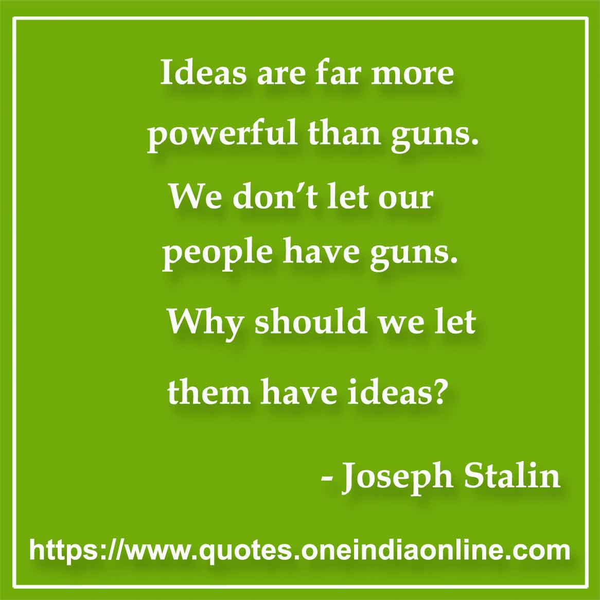 Famous Joseph Stalin Quotes in English and Sayings